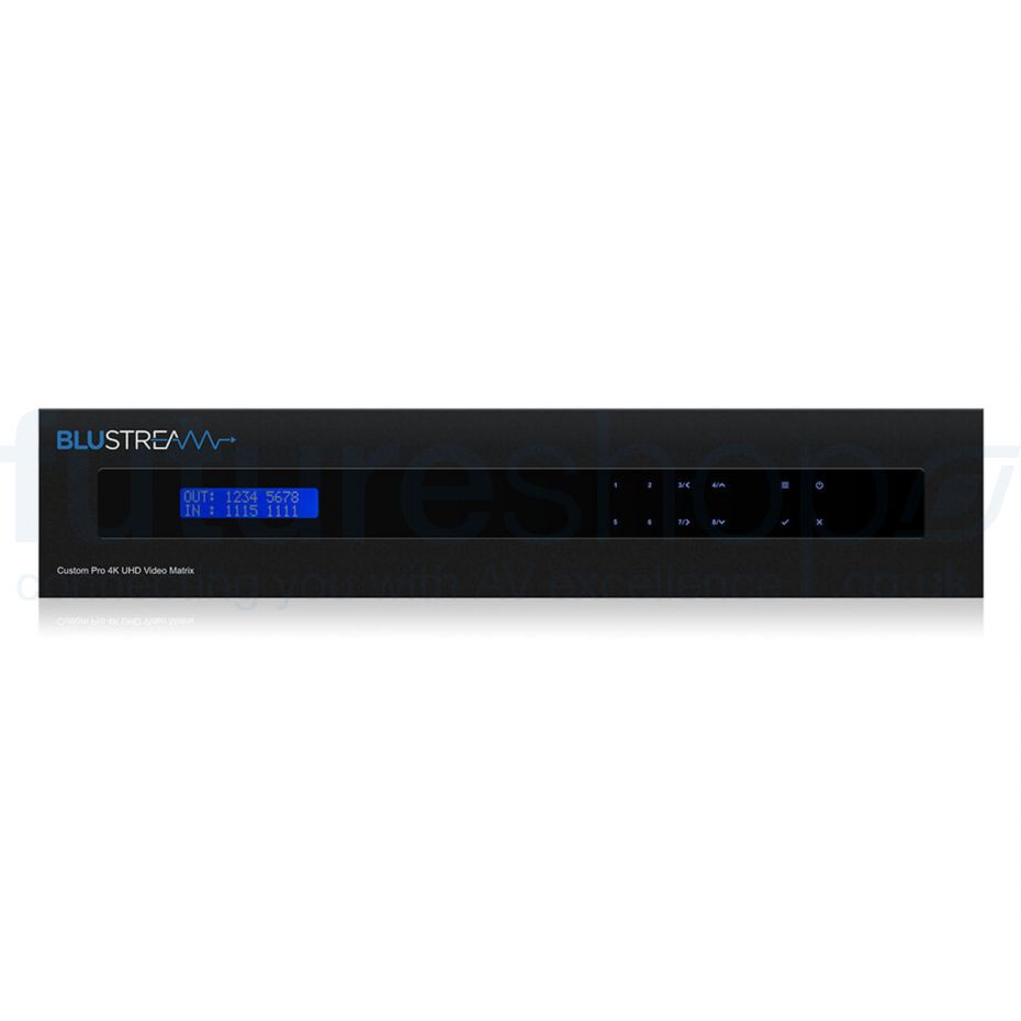 Blustream PRO88HBT70CS Custom Pro 8x8 HDBaseT CSC Matrix (4K 60Hz 4:4:4 ...